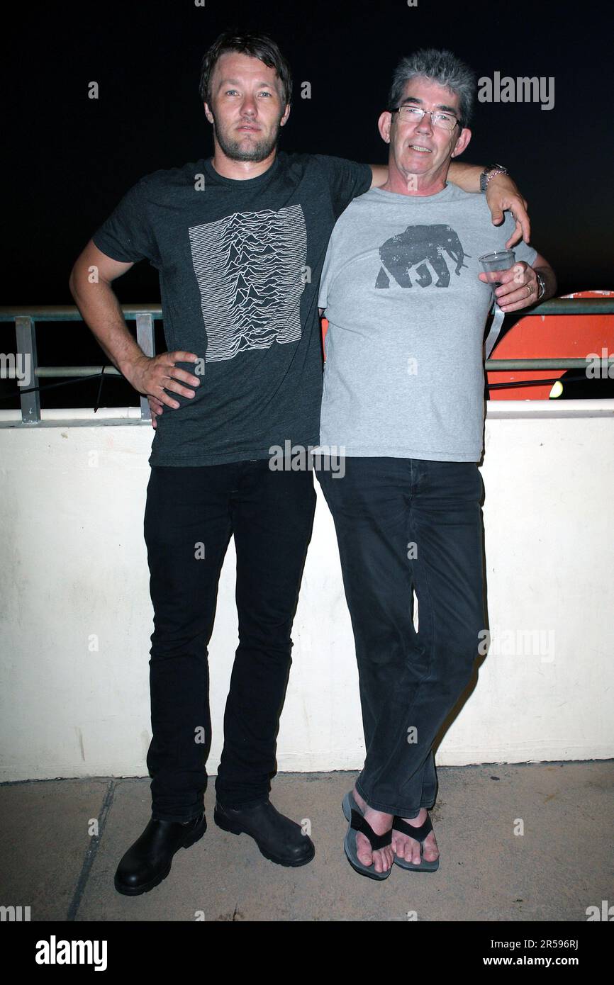 Joel Edgerton with his father Michael Edgerton Australia's Flickerfest ...