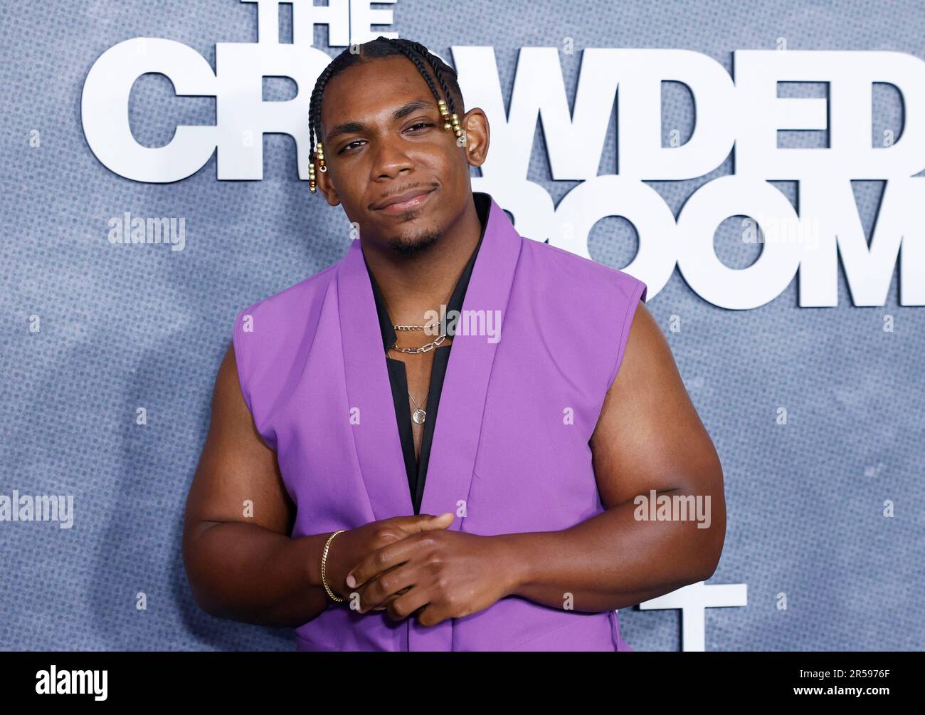 New York, United States. 01st June, 2023. Elijah Jones arrives on the ...