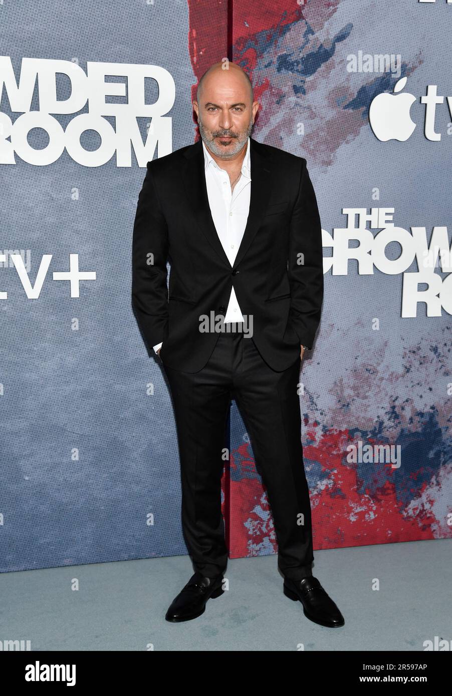 Lior Raz attends the Apple TV+ limited series premiere of "The Crowded ...