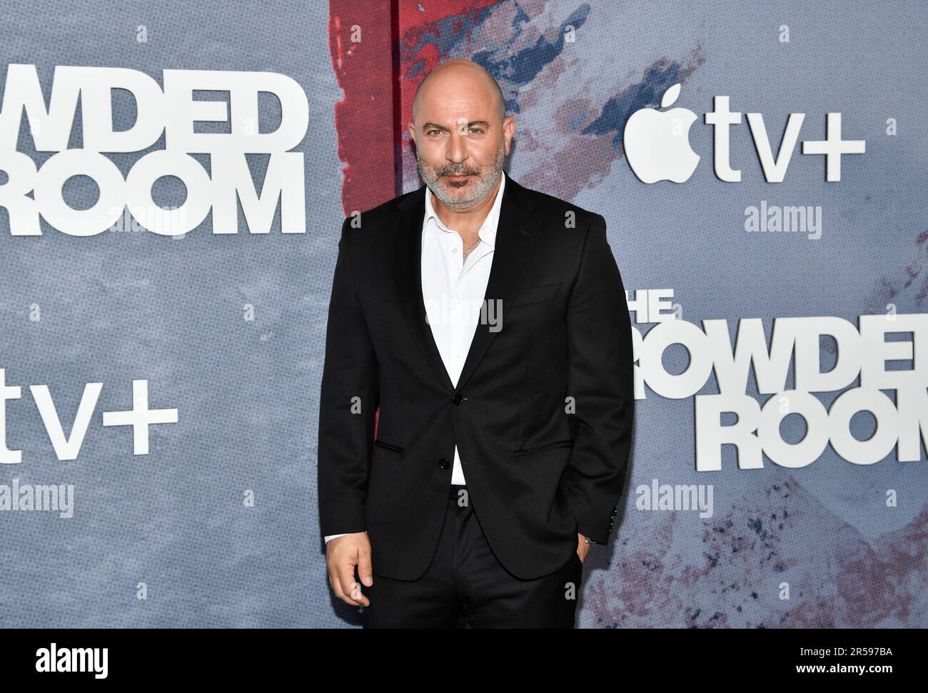 Lior Raz attends the Apple TV+ limited series premiere of "The Crowded ...