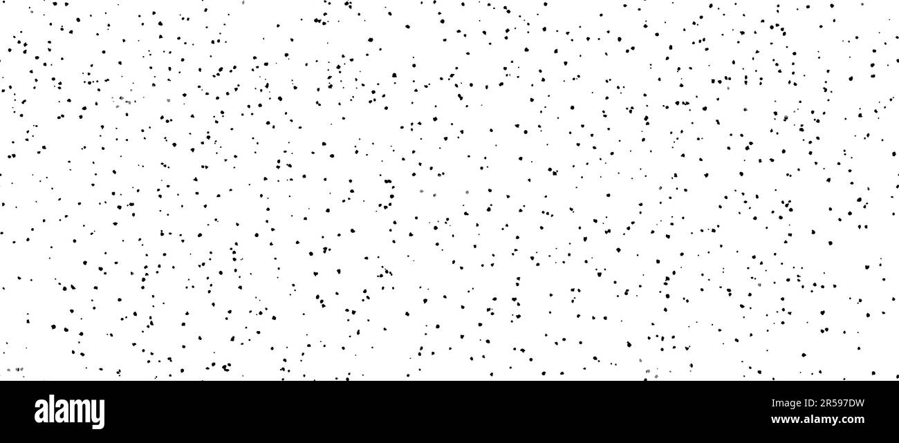 Seamless Dotted Pattern Black Noise Grain Repeating Background Texture Particles Splashes