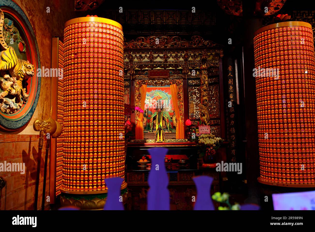 The Da Longdong Baoan Temple completed in 1831 dedicated to Bao Sheng ...