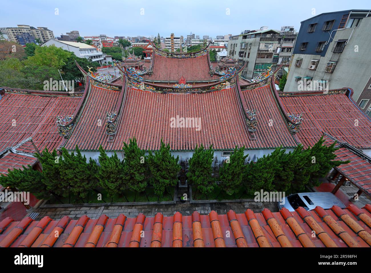 The Da Longdong Baoan Temple completed in 1831 dedicated to Bao Sheng ...