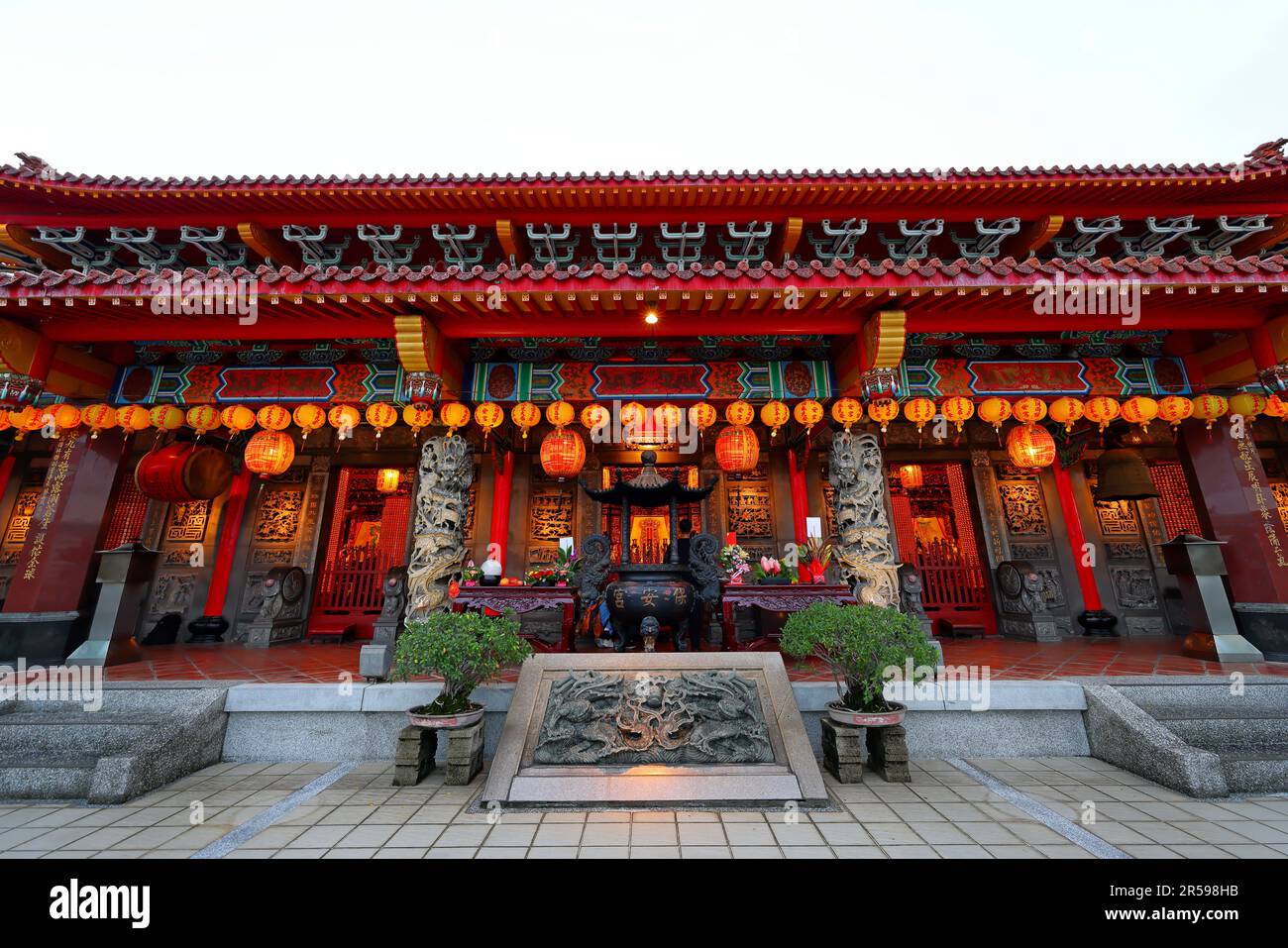 The Da Longdong Baoan Temple completed in 1831 dedicated to Bao Sheng ...
