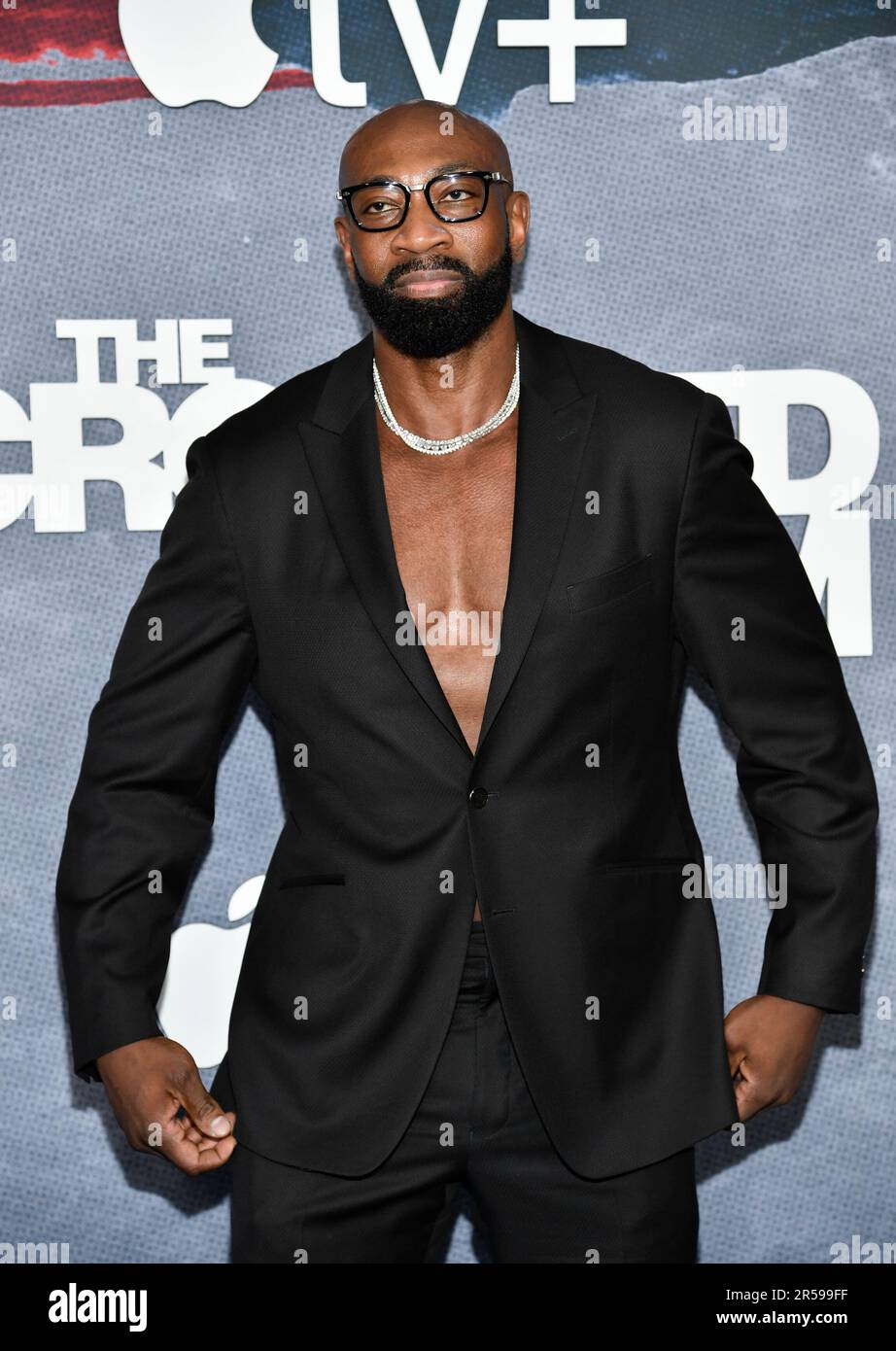 Hank Strong attends the Apple TV+ limited series premiere of "The ...