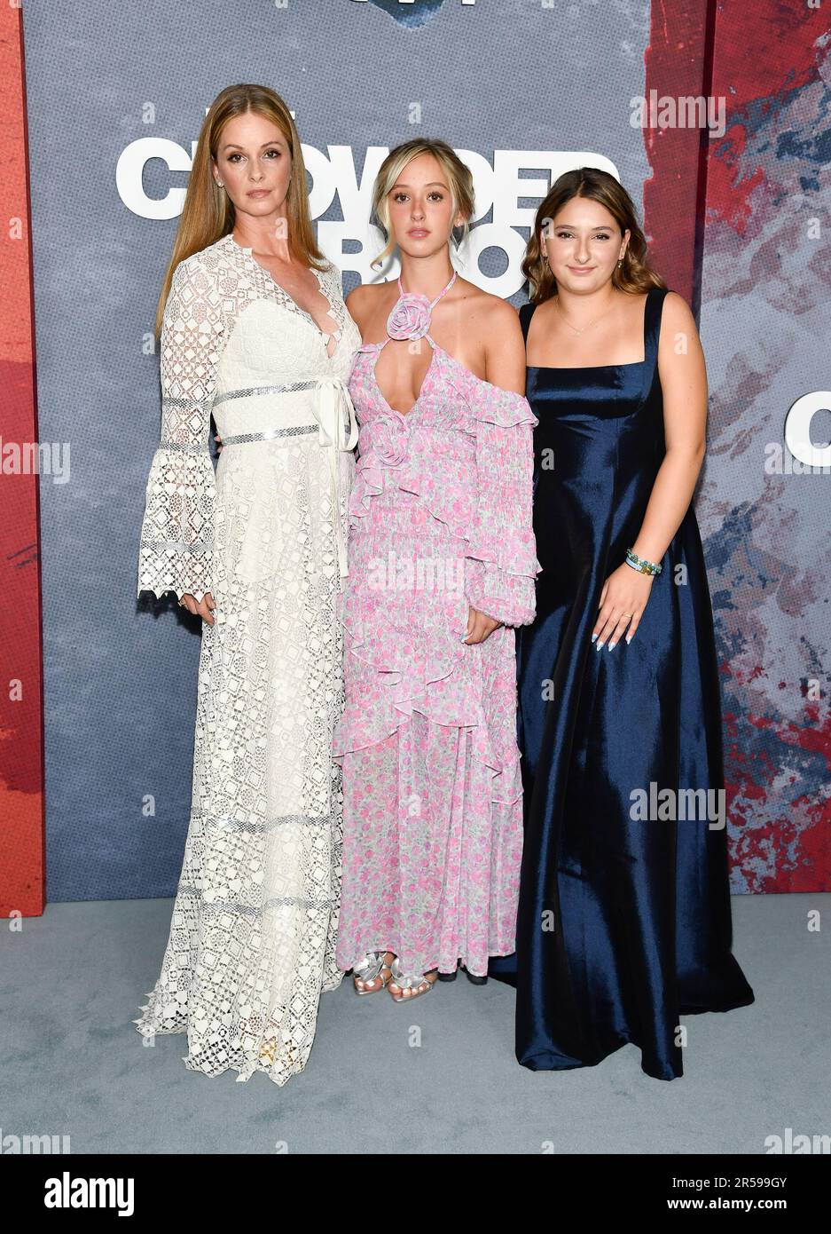 Joann Richter, left, poses with daughters Lily Carella and Ever Carella ...