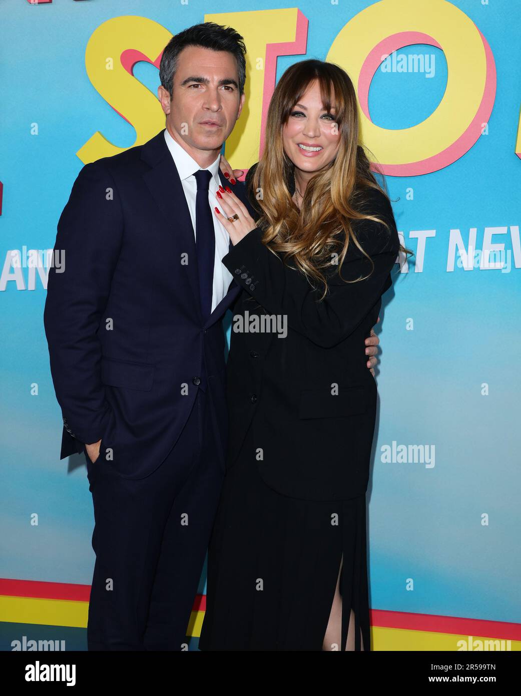Los Angeles, USA. 01st June, 2023. Chris Messina, Kaley Cuoco arrives ...