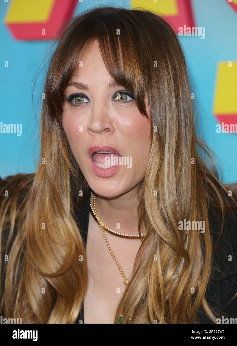 Los Angeles, USA. 01st June, 2023. Kaley Cuoco arrives at Based On A ...