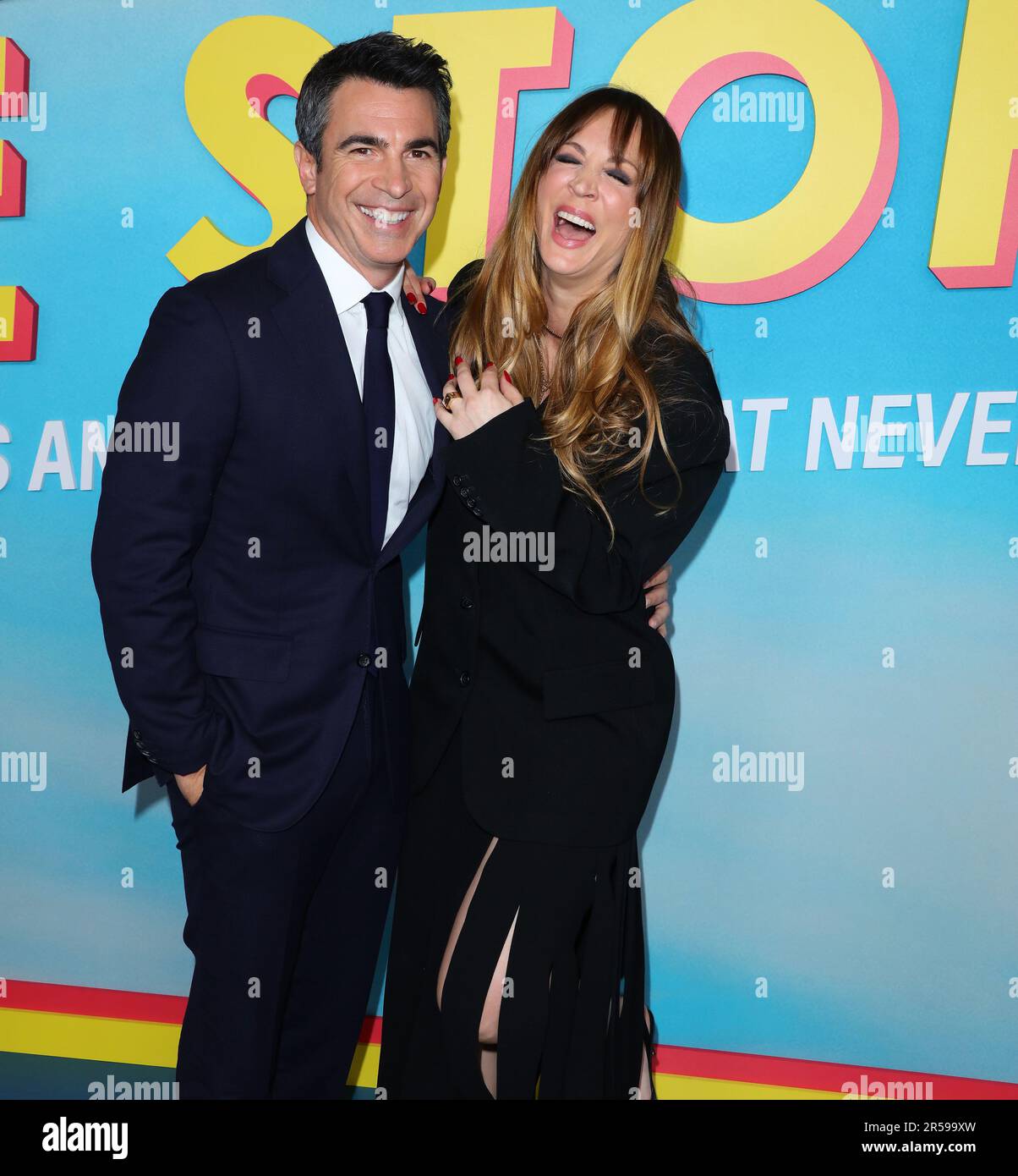 Los Angeles, USA. 01st June, 2023. Chris Messina, Kaley Cuoco arrives ...