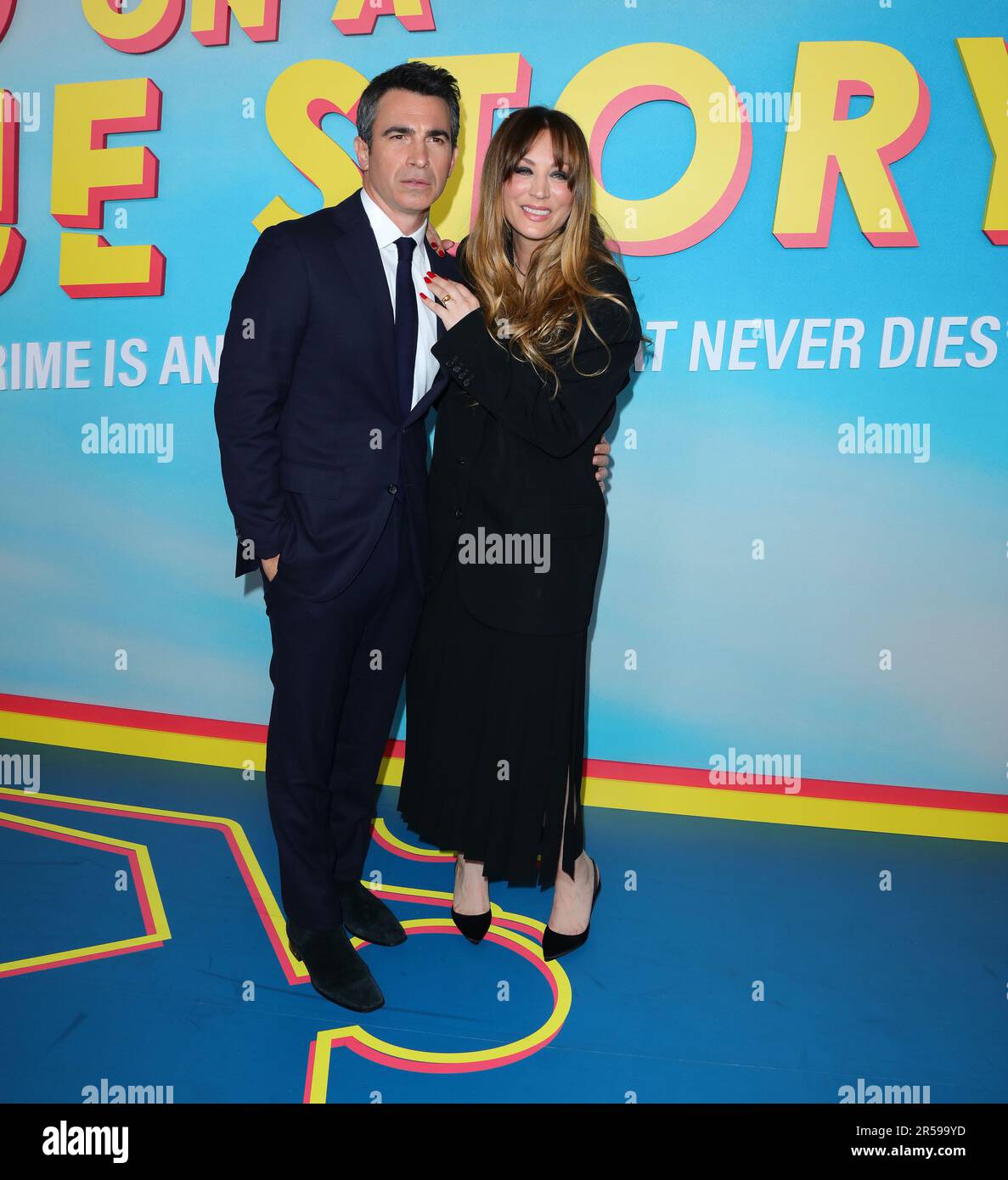 Los Angeles, USA. 01st June, 2023. Chris Messina, Kaley Cuoco arrives ...
