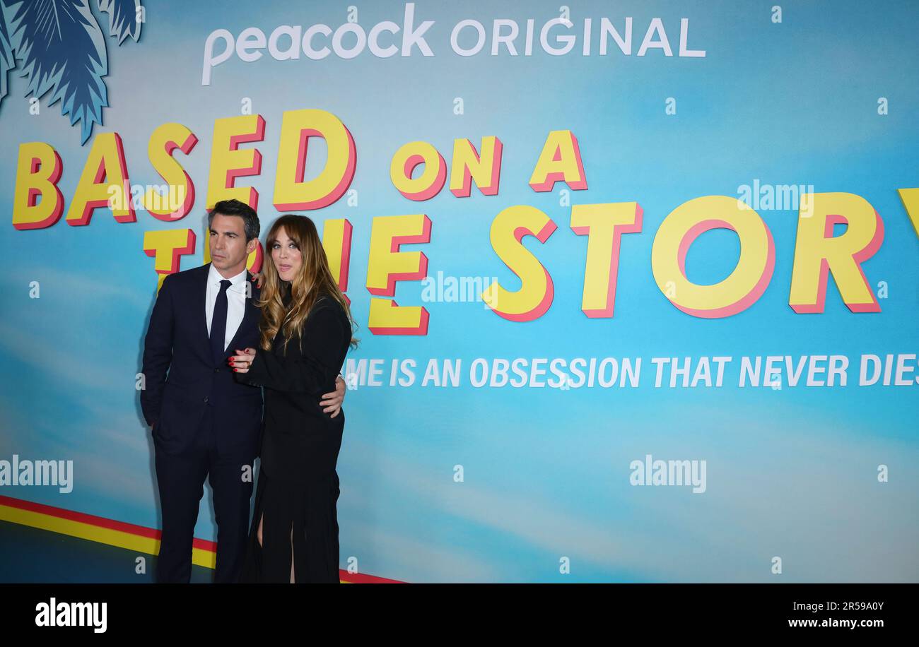 Los Angeles, USA. 01st June, 2023. Chris Messina, Kaley Cuoco arrives ...