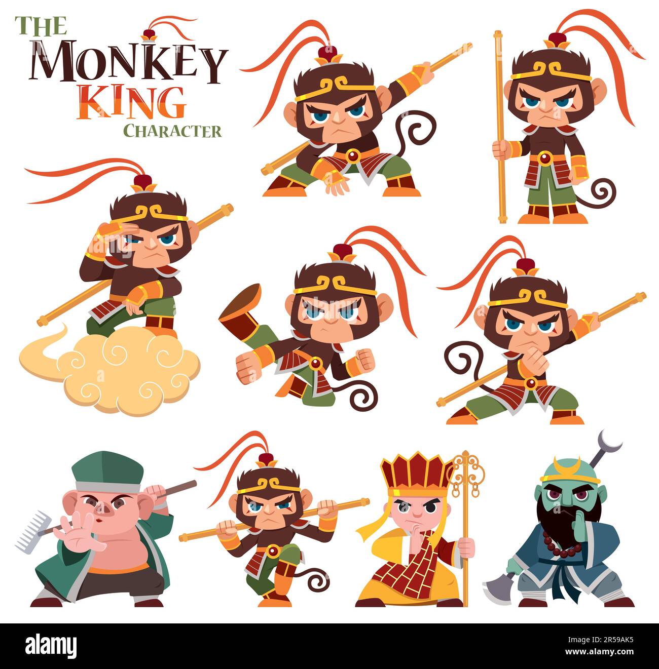 Chinese character king Cut Out Stock Images & Pictures - Alamy