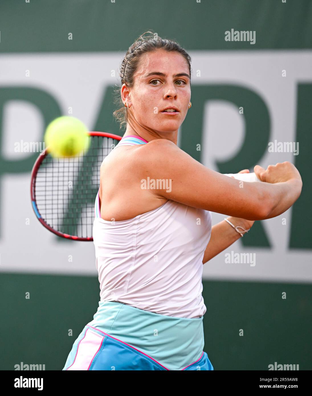 Paris, France. 01st June, 2023. Emma Navarro of USA during the French ...