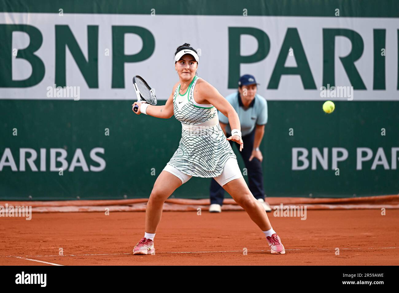 Paris, France. 01st June, 2023. Bianca Vanessa Andreescu of Canada ...
