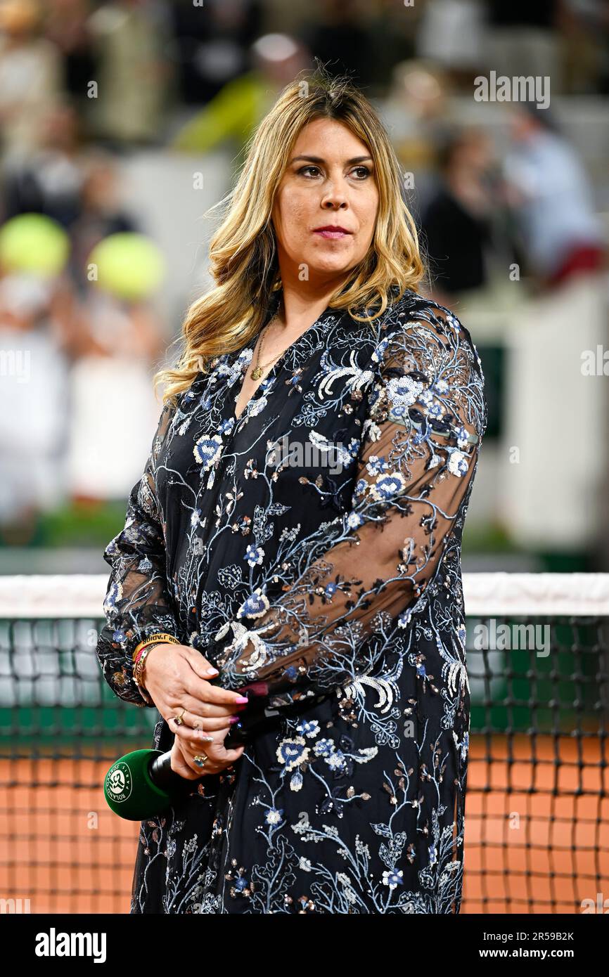 Marion bartoli on court hi-res stock photography and images - Alamy