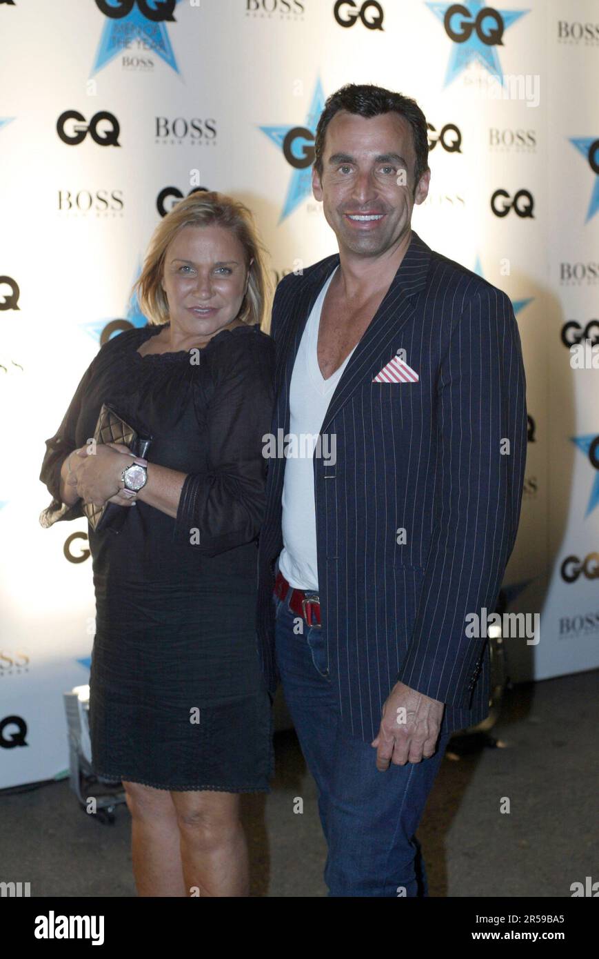 Joh Bailey (right) and guest GQ Magazine’s Men of the Year Awards at ...