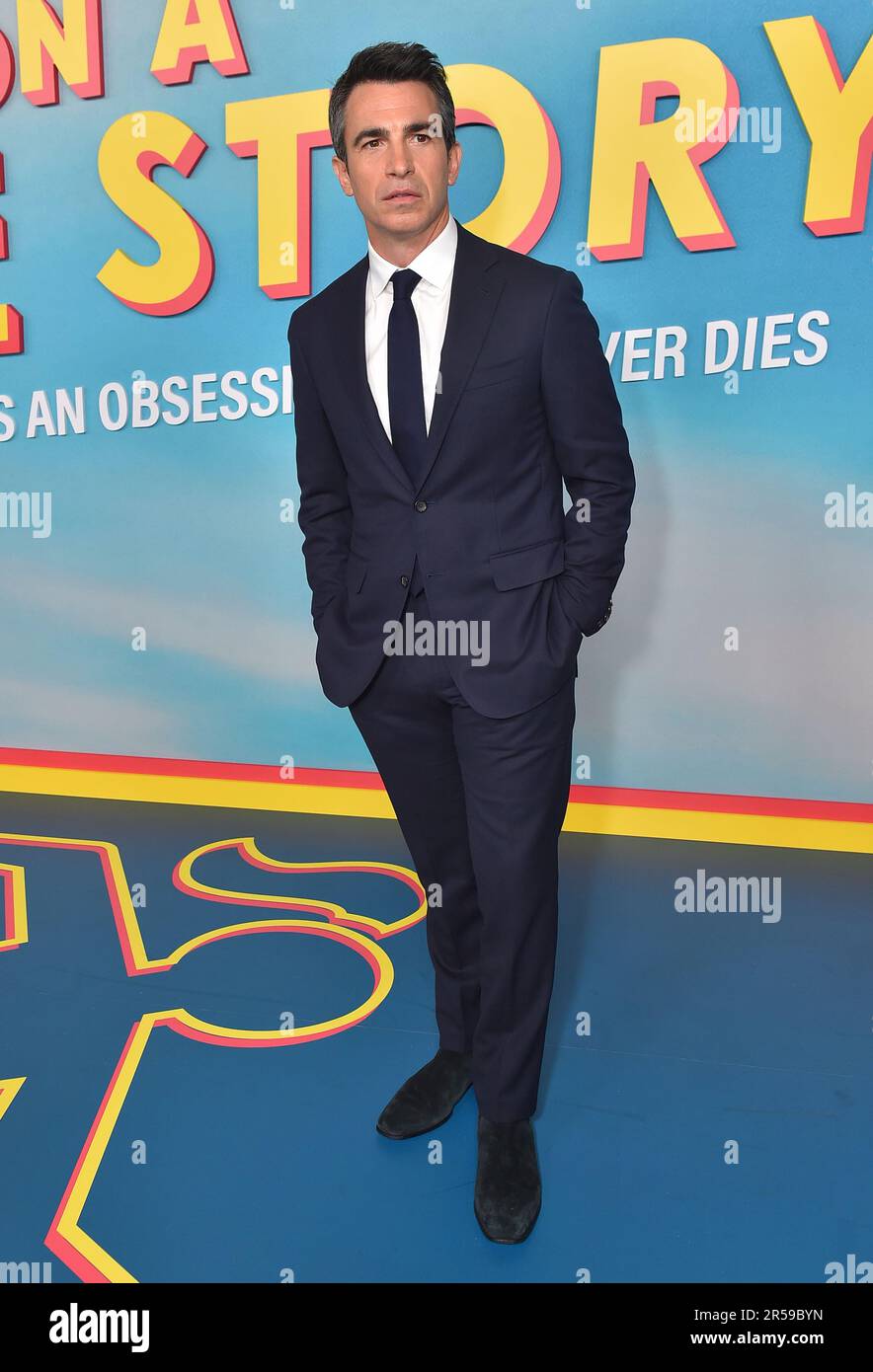 Chris Messina arrives at the Los Angeles premiere of "Based On A True ...