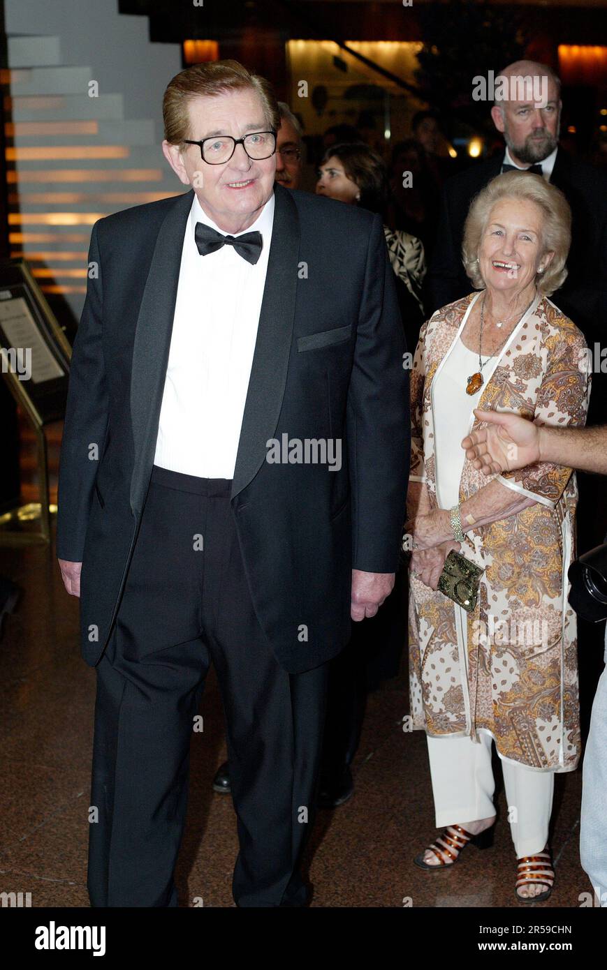 Bill Collins at the Hollywood Nights charity dinner in aid of the ...