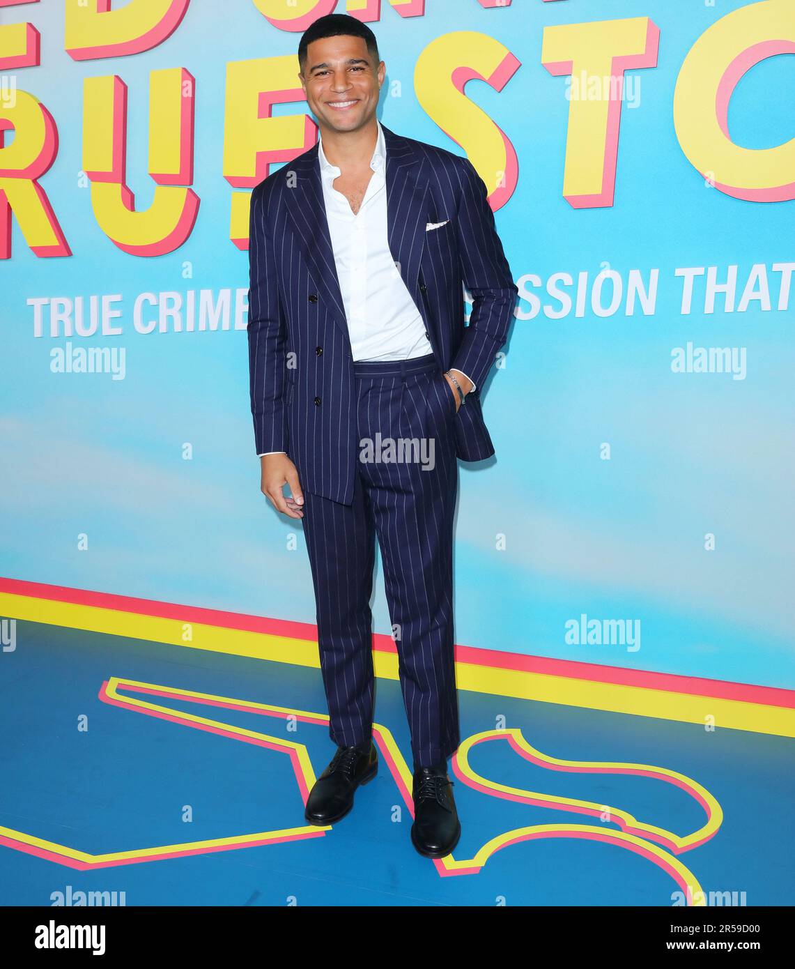 Los Angeles, USA. 01st June, 2023. Alex Alomar Akpoborne arrives at ...