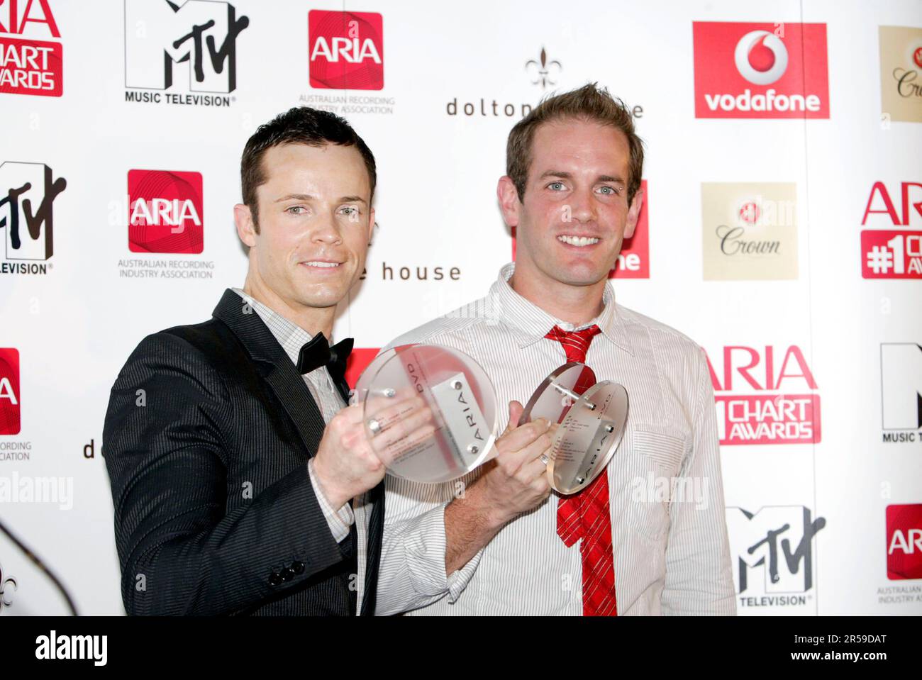Andrew Tierney and Toby Allen of Human Nature at the 6th annual ARIA ...