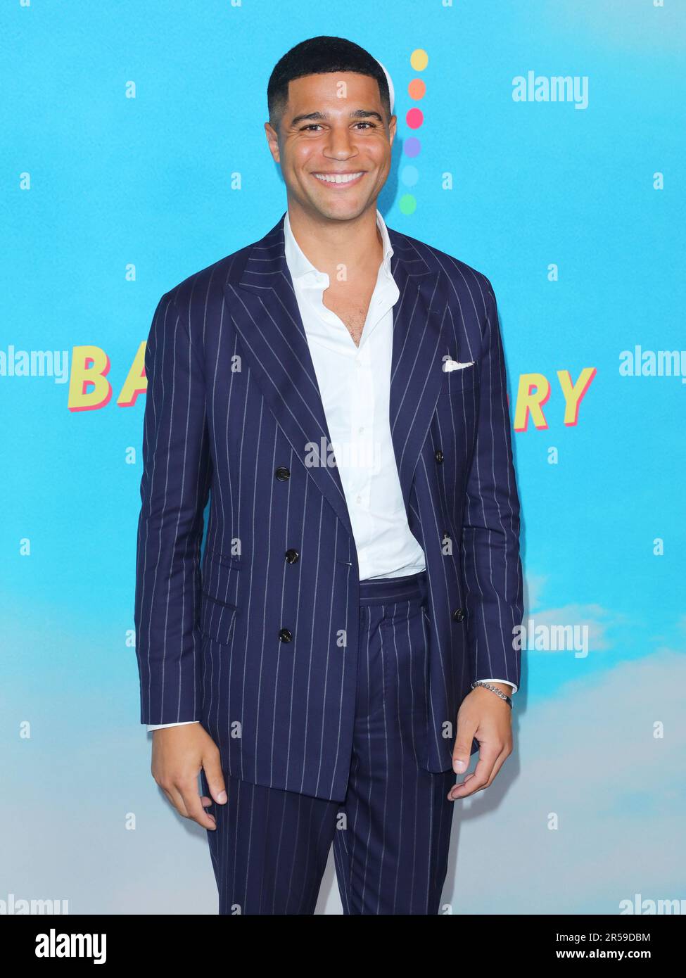 Los Angeles, USA. 01st June, 2023. Alex Alomar Akpoborne arrives at ...