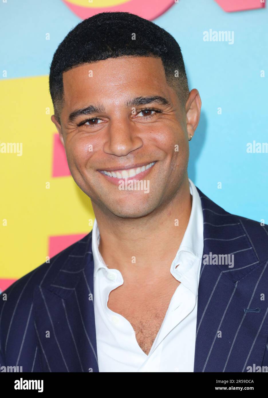 Los Angeles, USA. 01st June, 2023. Alex Alomar Akpoborne arrives at ...