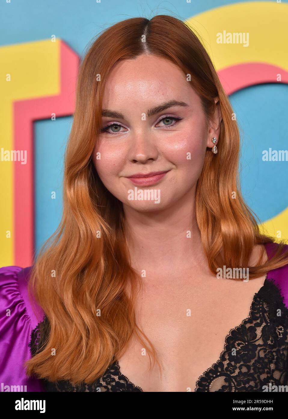 Liana Liberato arrives at the Los Angeles premiere of "Based On A True ...