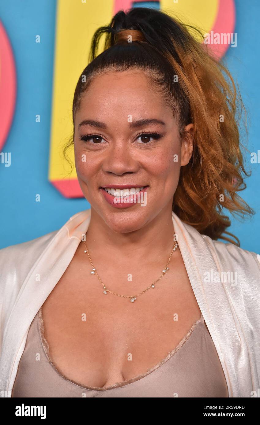 Aisha Alfa arrives at the Los Angeles premiere of "Based On A True ...