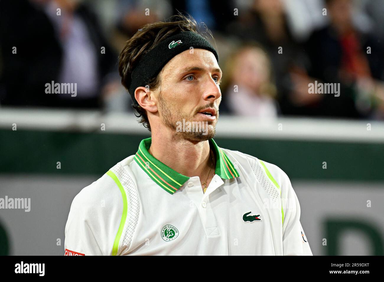 Arthur Rinderknech during the French Open, Grand Slam tennis tournament ...
