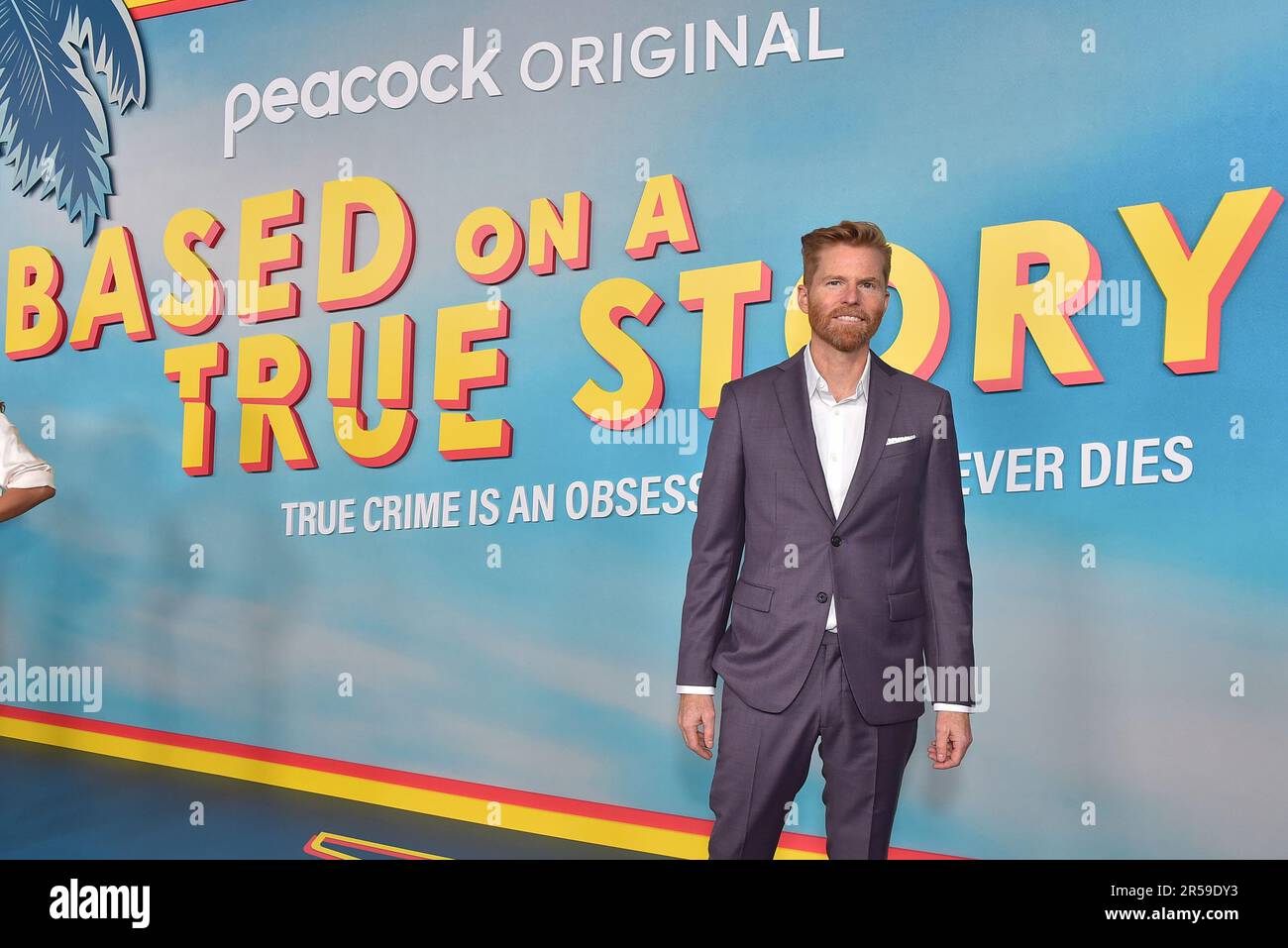 Alexander Buono arrives at the Los Angeles premiere of "Based On A True ...