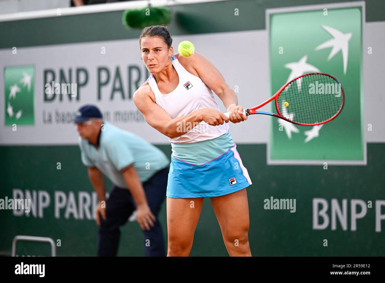 Paris, France. 01st June, 2023. Emma Navarro of USA during the French ...
