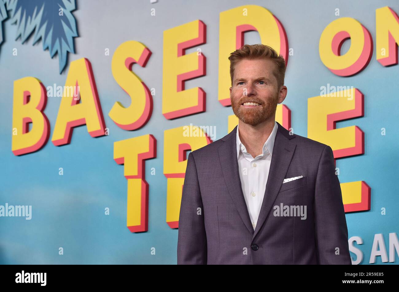 Alexander Buono arrives at the Los Angeles premiere of "Based on a True ...