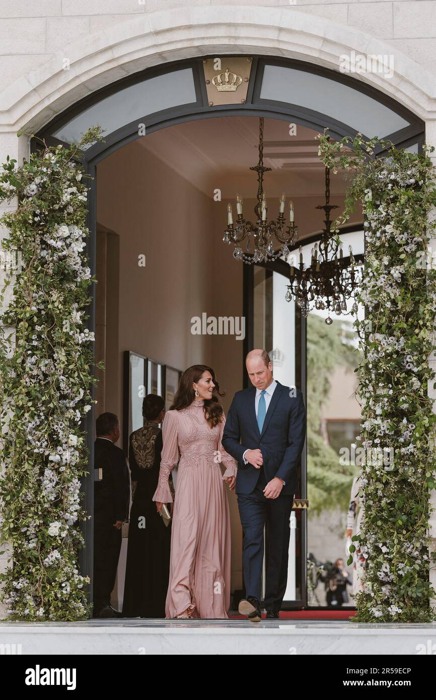 Amman, Jordan. 01st June, 2023. The Prince and Princess of Wales ...