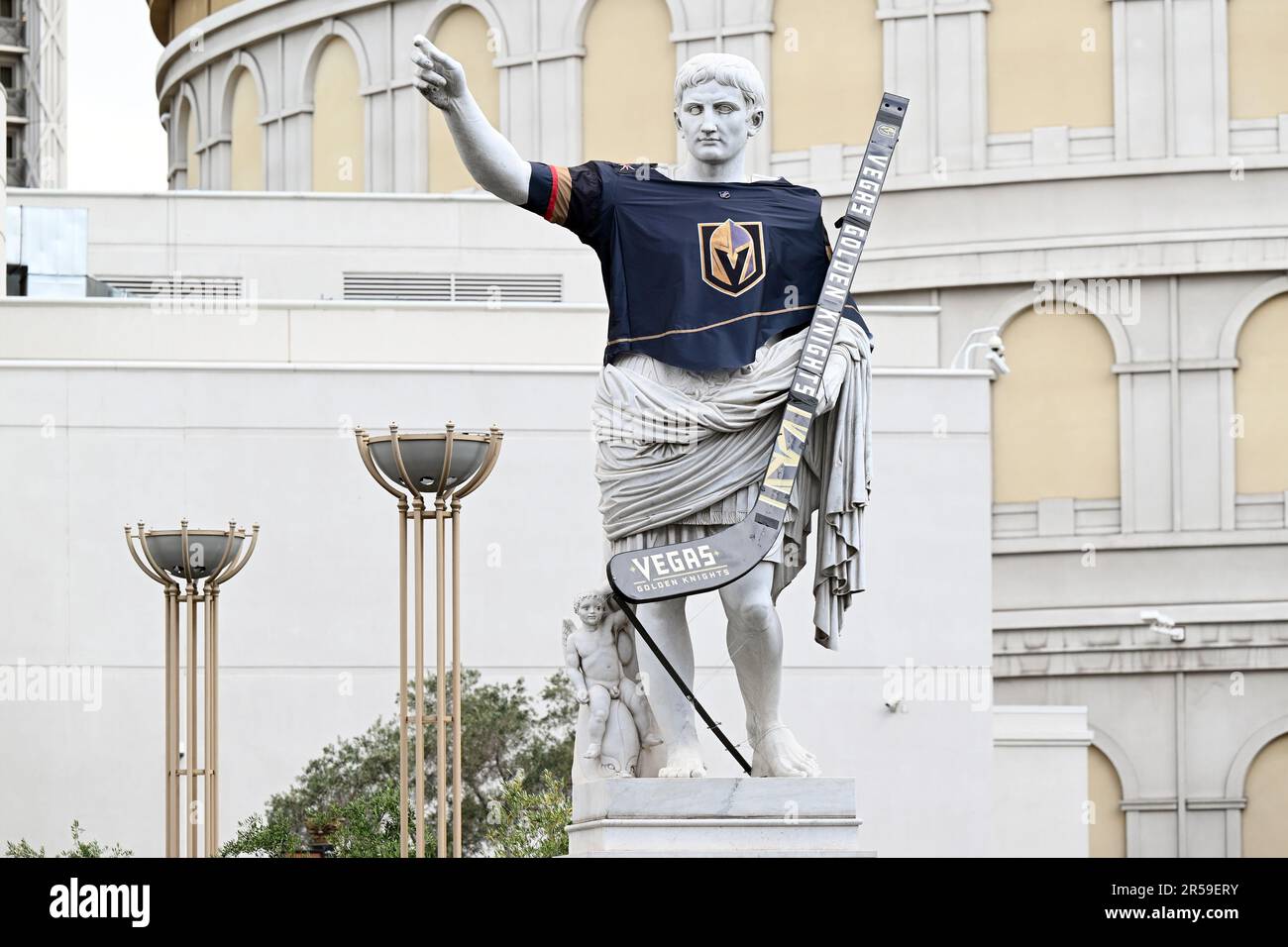 Las Vegas, Nevada, USA. 1st June, 2023. A statue of Julius Caesar in ...