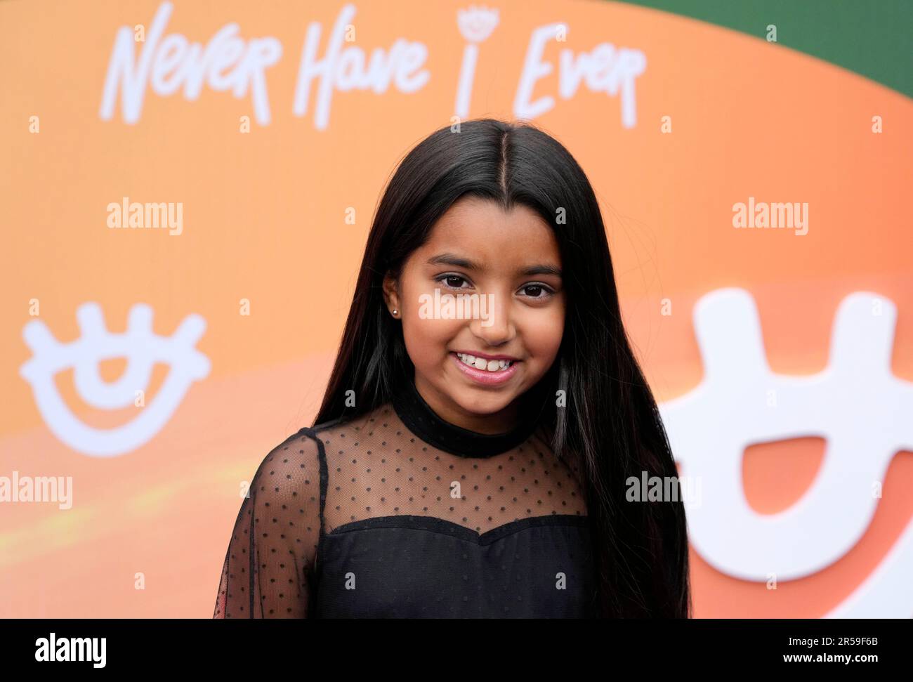 Royal Patel poses at the season four premiere of the Netflix series ...