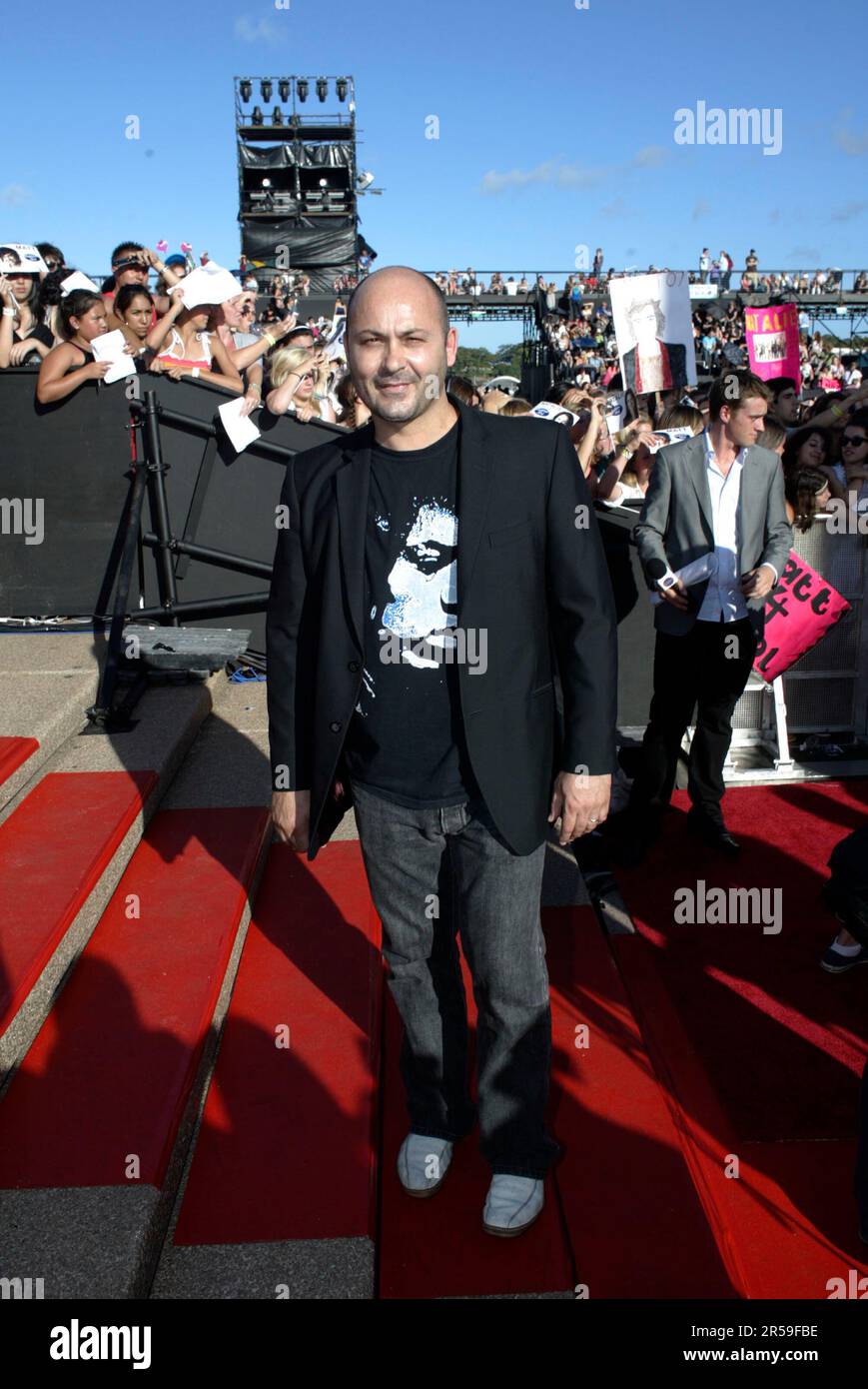 Steve Bastoni The Australian Idol 2007 Grand Final held at Sydney Opera ...