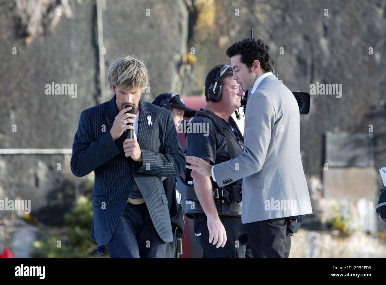 Andrew G and James Mathison The Australian Idol 2007 Grand Final held ...