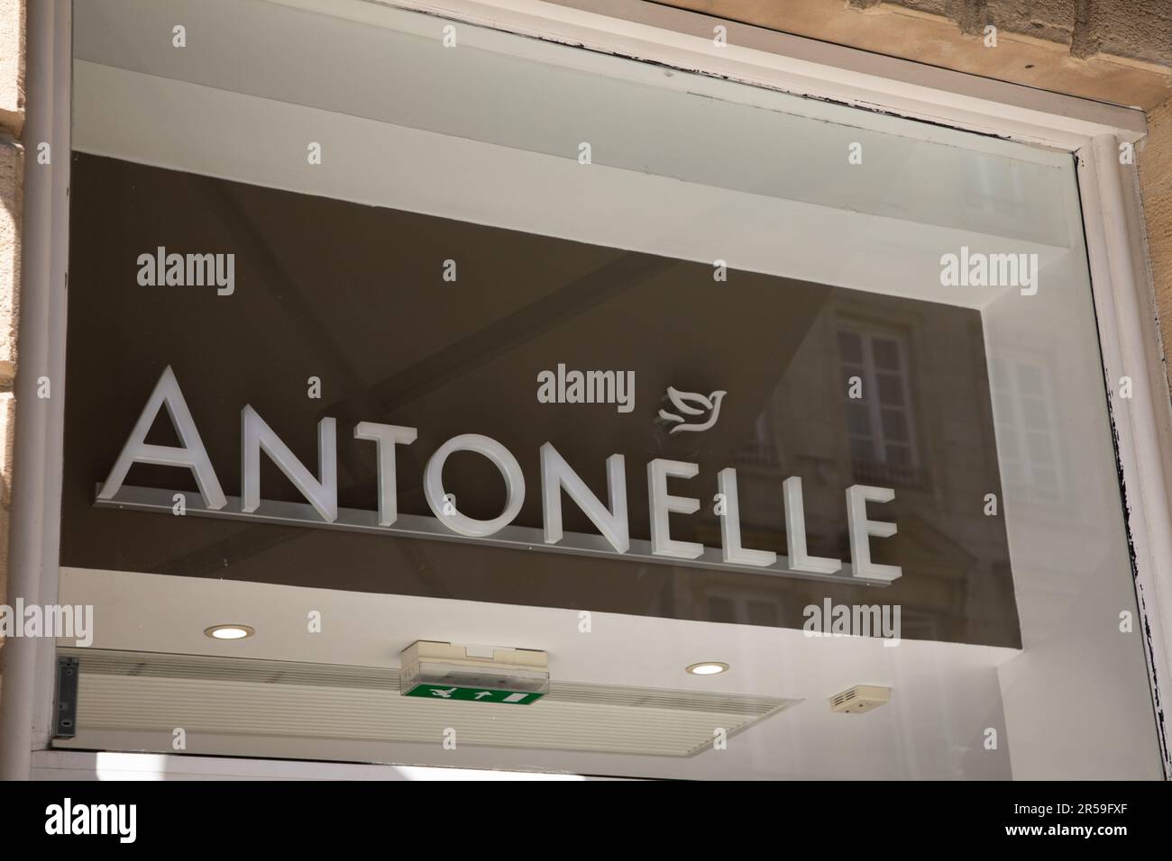 Bordeaux , Aquitaine France - 05 29 2023 : antonelle logo brand and ...