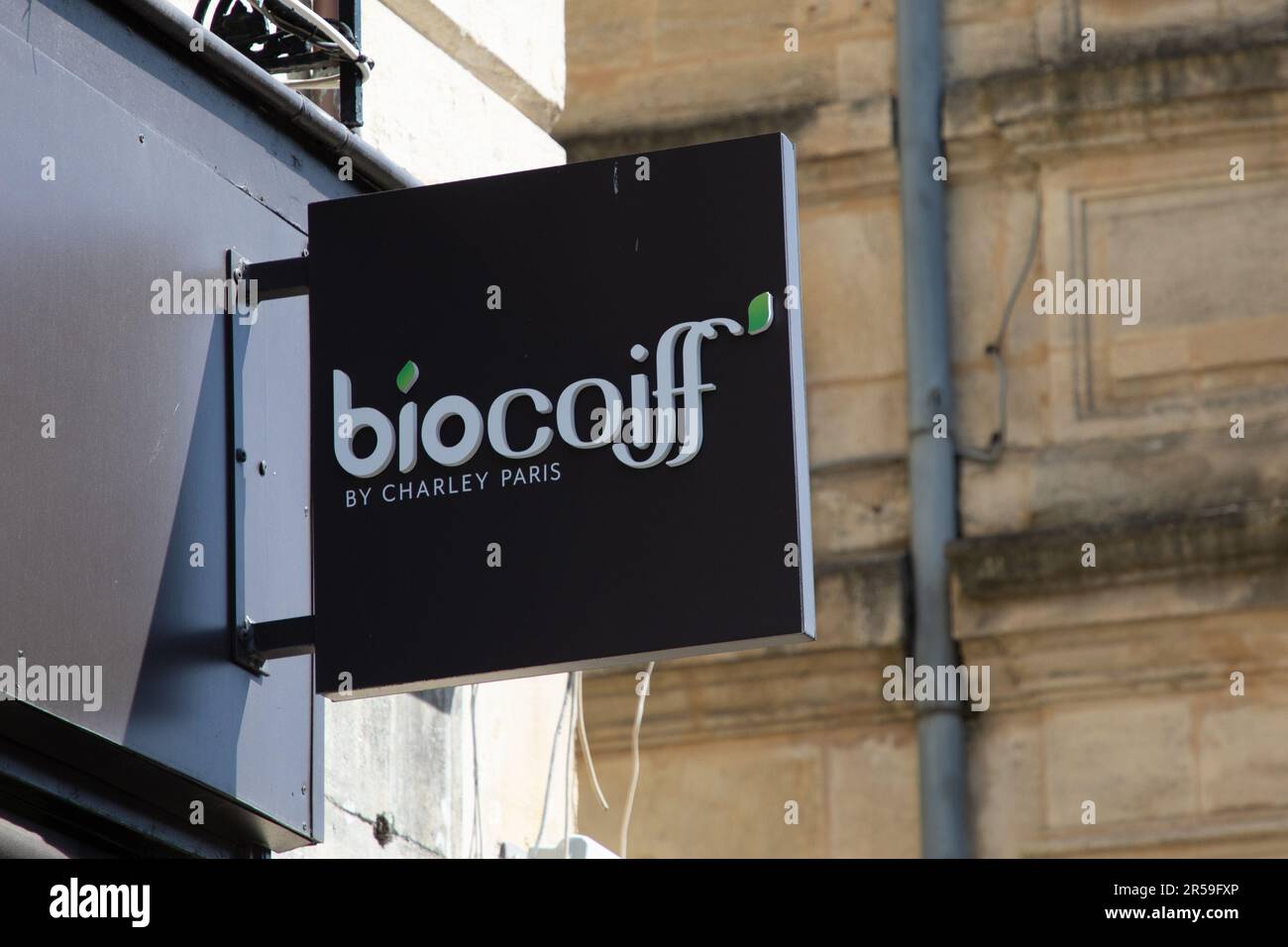 Bordeaux , Aquitaine France - 05 29 2023 : Biocoiff french fashion barber shop text and logo ...