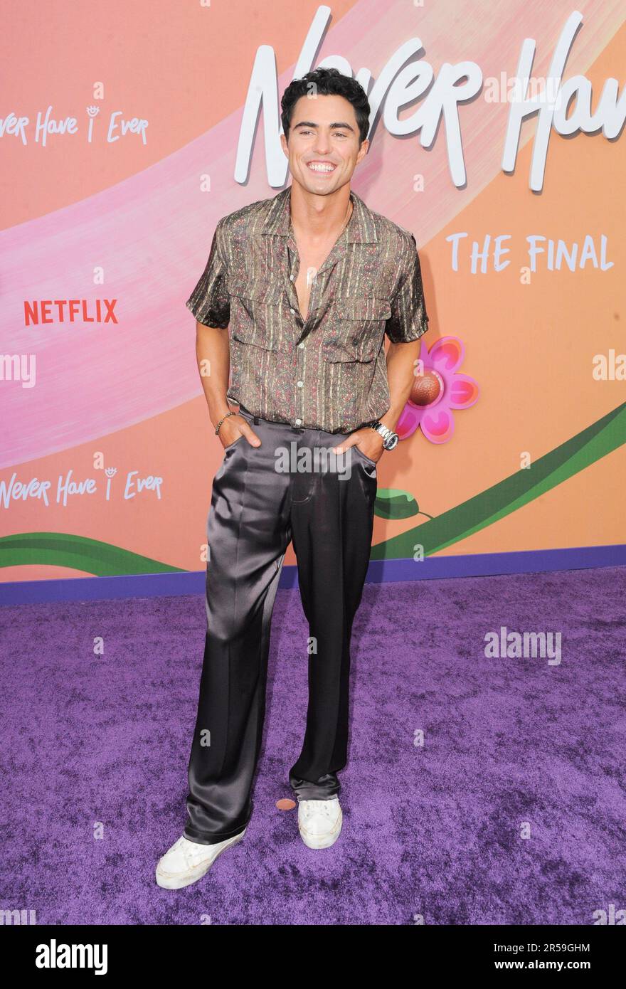 Los Angeles, CA. 1st June, 2023. Darren Barnet at arrivals for NEVER ...