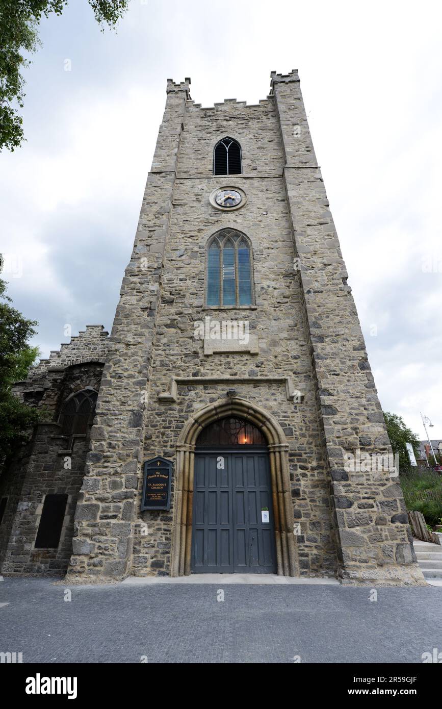 St. Audoen's Church in Dublin, Ireland Stock Photo - Alamy