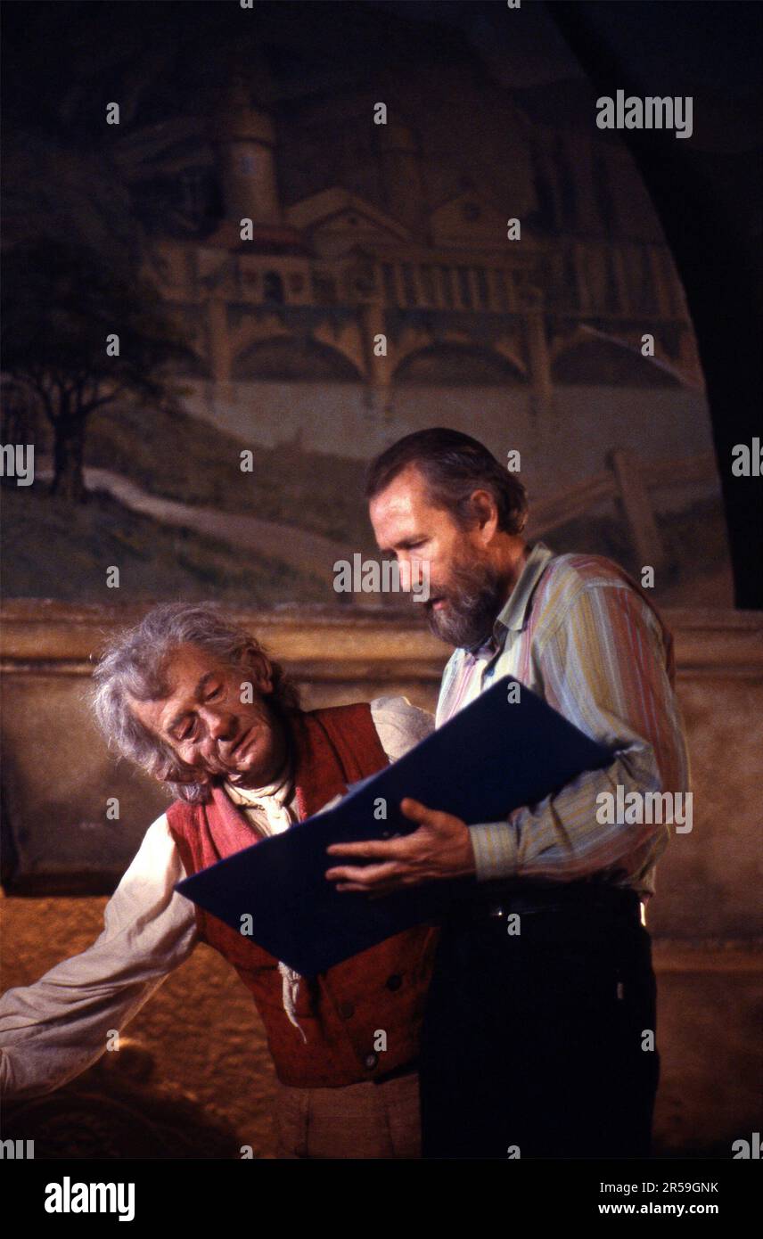 JOHN HURT and JIM HENSON in THE STORYTELLER (1987), directed by JON ...