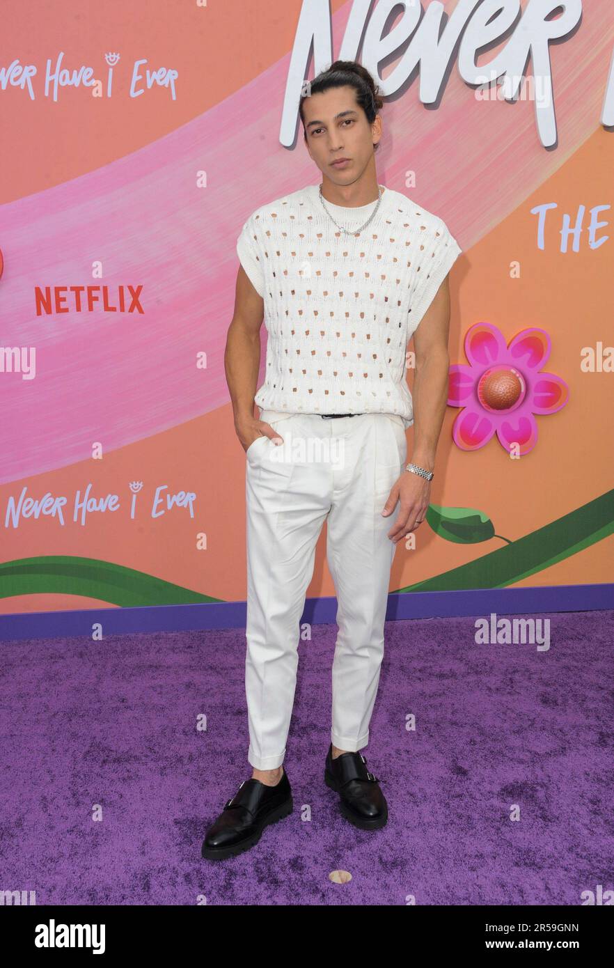 Los Angeles, CA. 1st June, 2023. Benjamin Norris at arrivals for NEVER ...