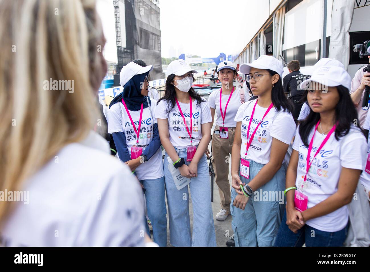 Jakarta, Indonesia - 02/06/2023, Jakarta, Indonesia - 02/06/2023, Girls ...