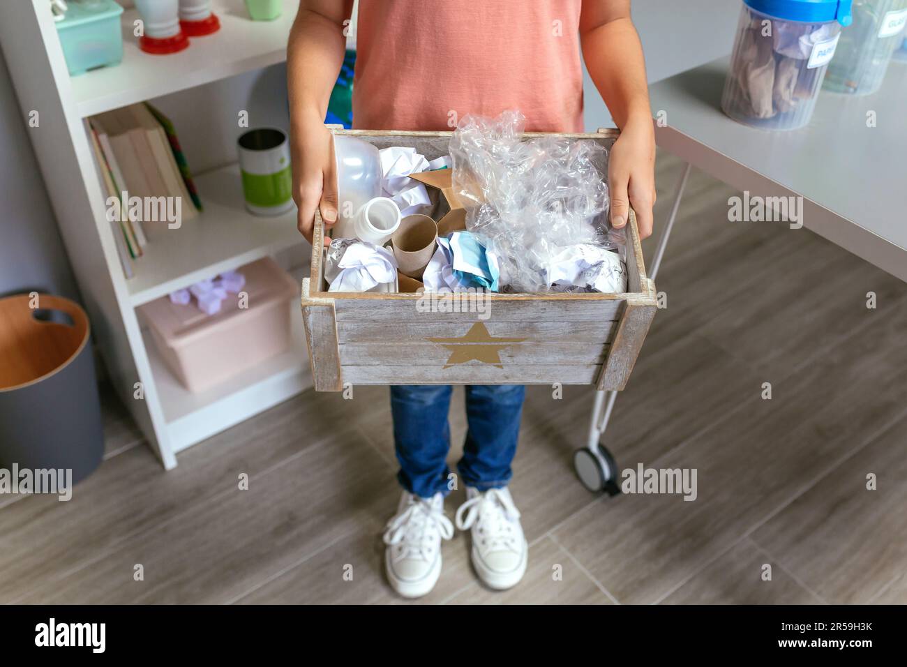 Waste paper bin classroom hi-res stock photography and images - Alamy