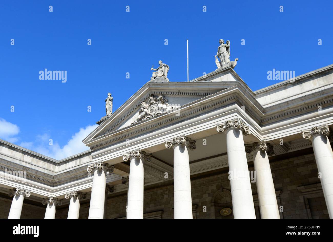 The Irish Houses of Parliament in Dublin, Ireland Stock Photo - Alamy