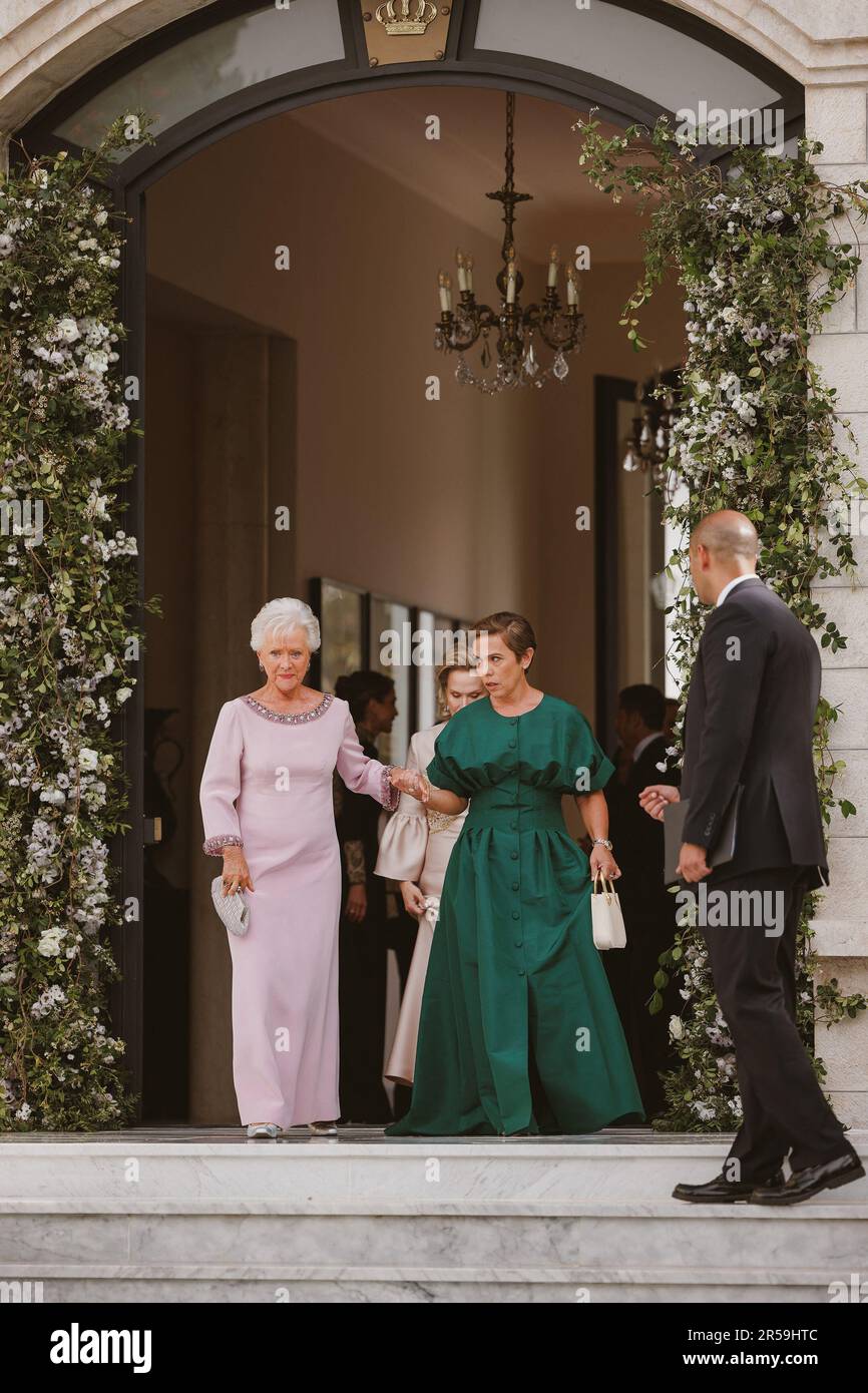 Amman, Jordan. 01st June, 2023. Princess Muna (or Mona), mother of King ...