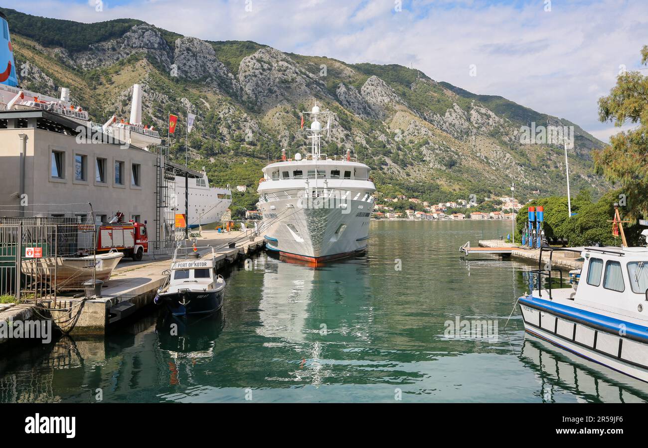 The cruise ship La Belle de l'Adriatique, French cruise line Croisimer ...