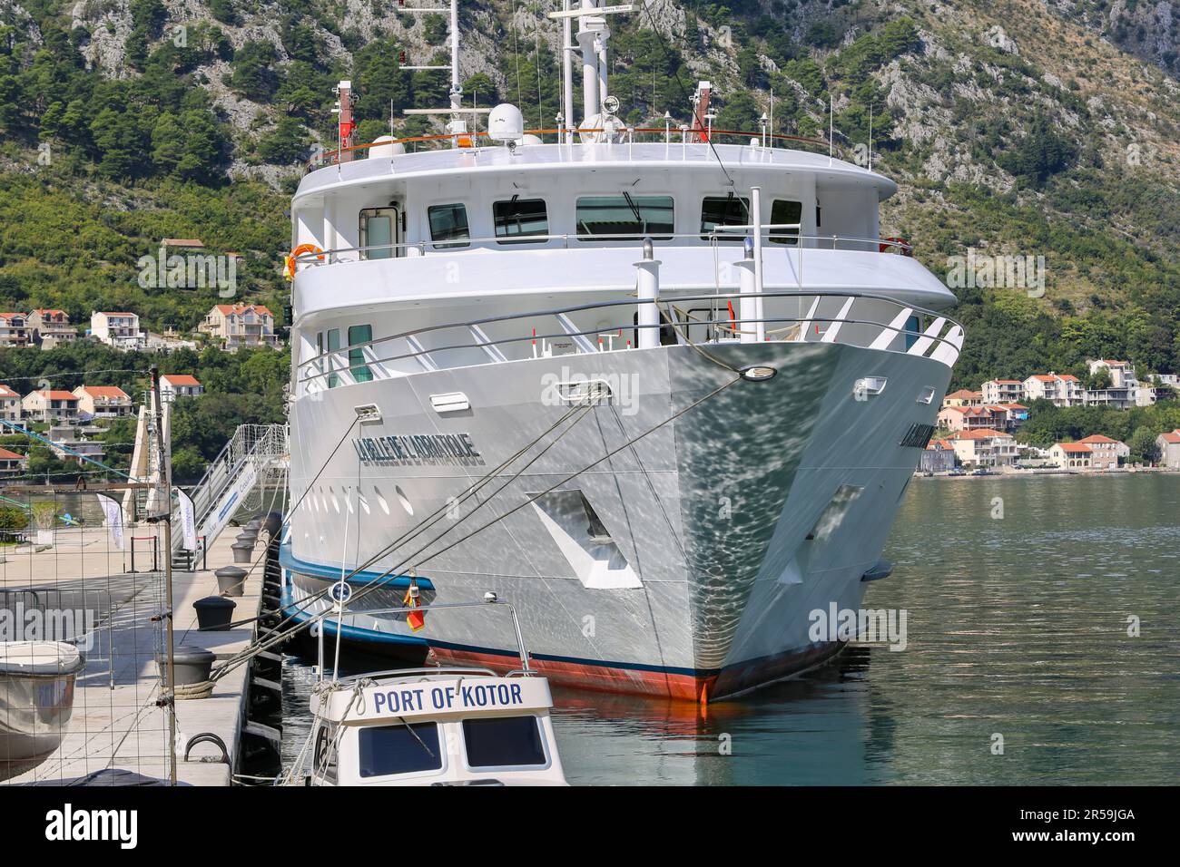 The cruise ship La Belle de l'Adriatique, French cruise line Croisimer ...
