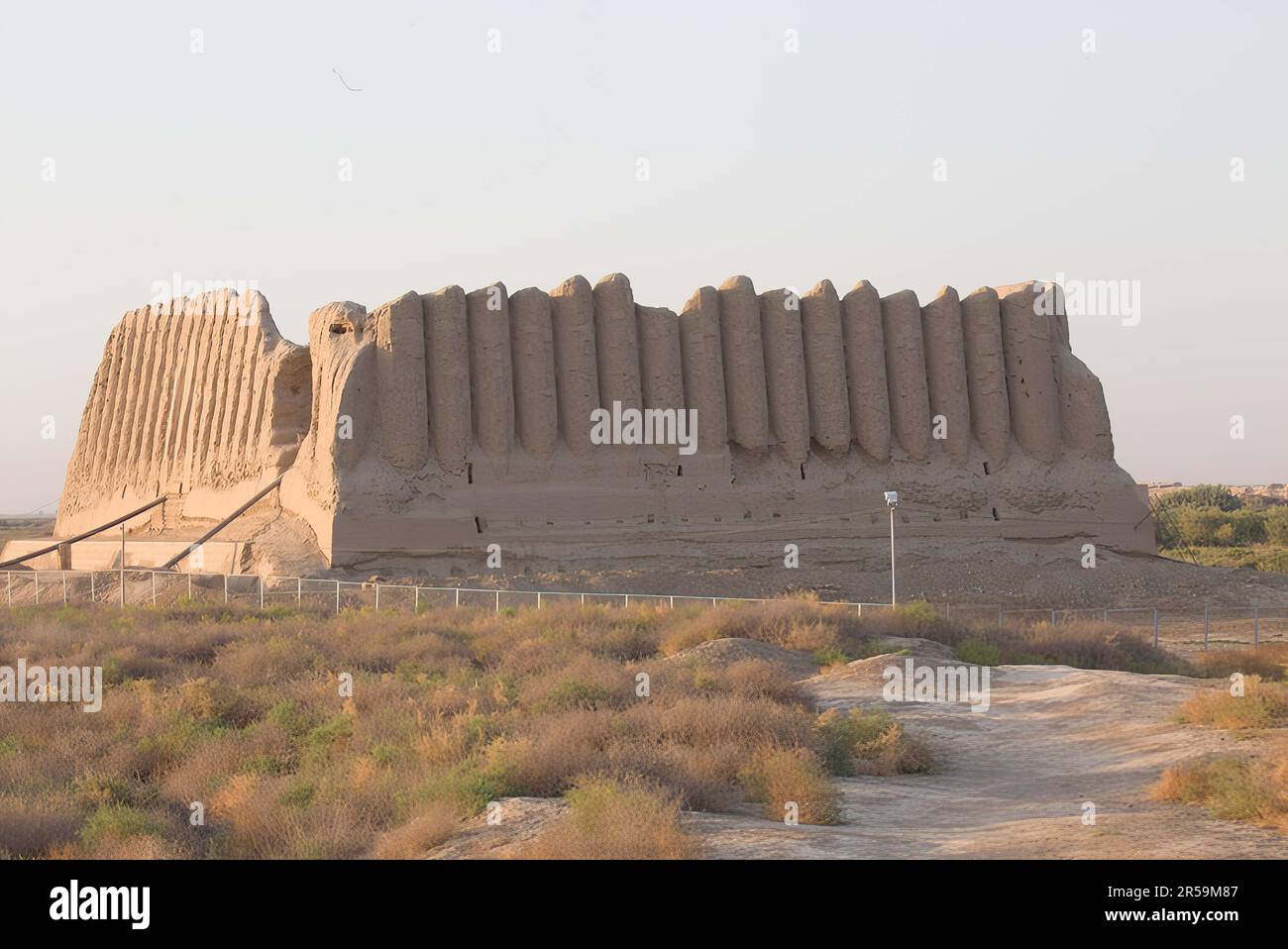 Ruins on the Old Silk Road Stock Photo - Alamy